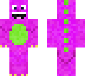 Barney el dinosaurio 2.0 | Minecraft Skin