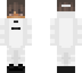 Black, grey and white tracksuit | Minecraft Skin