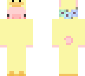 duck in onesie | Minecraft Skins