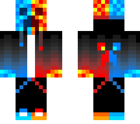Fire and ice | Minecraft Skin