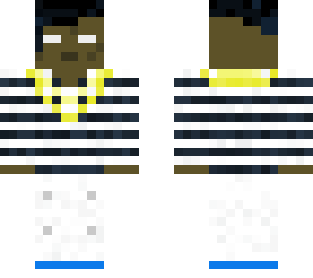 Herobrine Ski Mask The Slump God | Minecraft Skin