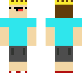 Human Skeppy With Hair | Minecraft Skin