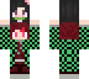 demon slayer nezuko | Minecraft Skins
