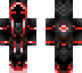 Red Enderman | Minecraft Skin