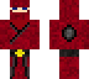 Red ninja skin | Minecraft Skin