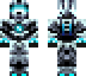 Blue Robot | Minecraft Skins
