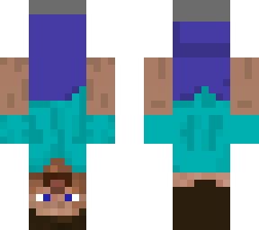 Steve (Reverse) | Minecraft Skin