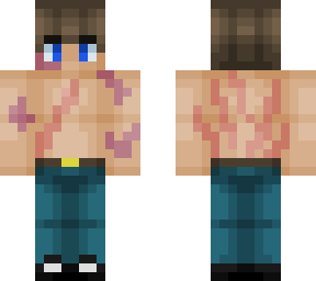 **cover up my bruises and battle scars** | Minecraft Skin