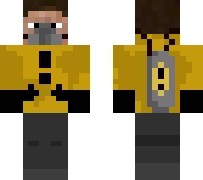 Hazard suit man | Minecraft Skin