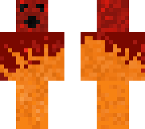 Lava man | Minecraft Skin