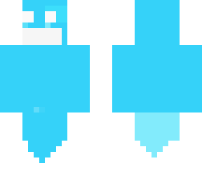 luigis mansion 3 blue ghost | Minecraft Skin