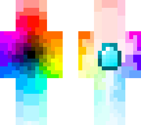 Rainbow Diamond | Minecraft Skins