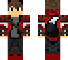Red Wolf Skin. | Minecraft Skin