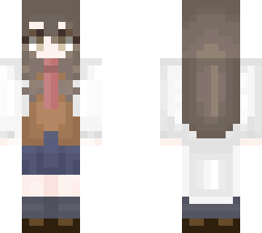 Rio Futaba (without glasses) | Minecraft Skin