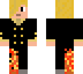 Sanji One Piece Pirate Cook Minecraft Skins