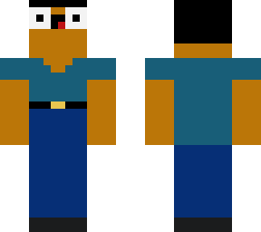 Shocked Noob Skin | Minecraft Skin