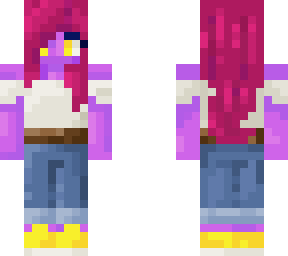 Cute alien girl | Minecraft Skin