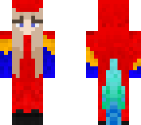 parrot girl | Minecraft Skins