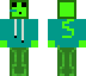 gamer slime | Minecraft Skin