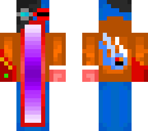 Orange Jacket | Minecraft Skins