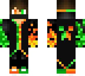 Lava- Vegetable boy | Minecraft Skin