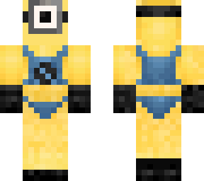 Minion wearing a bikini | Minecraft Skin