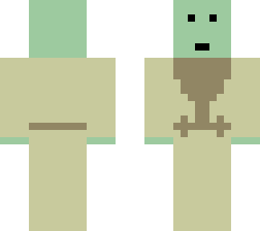 Tall yoda | Minecraft Skin