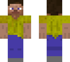 Yellow Steve | Minecraft Skin