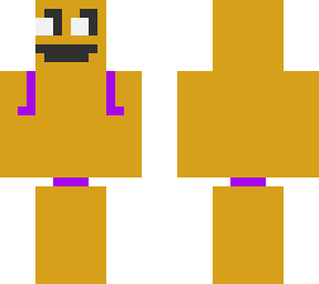 8-Bit william afton in spring bonnie suit edit | Minecraft Skin