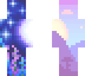 day bleeds into nightfall - collab | Minecraft Skin