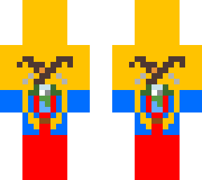 Ecuadorian flag | Minecraft Skin