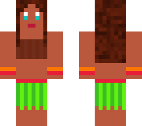 Hula Girl | Minecraft Skin