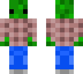 8bit zombie | Minecraft Skin