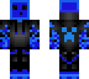 Blue Slime Gamer | Minecraft Skin