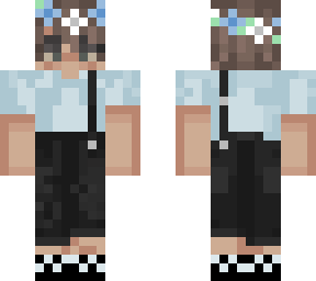 Flower boy (Blue) | Minecraft Skin