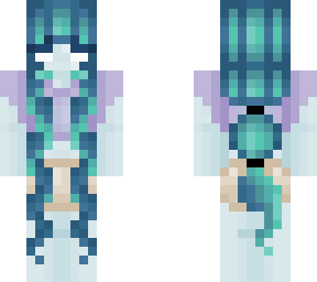 Minecraft Drowned (girl version) | Minecraft Skin