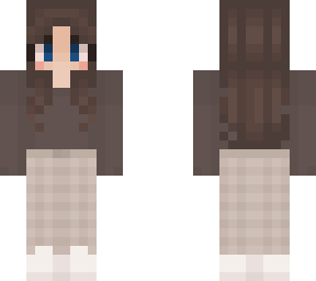 Mocha With Blue Eyes | Minecraft Skin