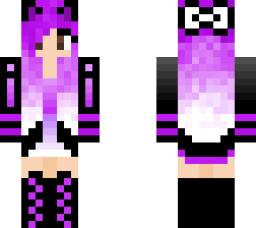 Neon Purple | Minecraft Skin
