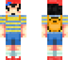 Ness Earthbound | Minecraft Skin