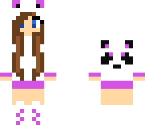 Panda Girls | Minecraft Skins