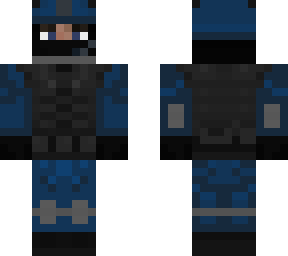 Remastered MTF from SCP:Secret Laboratory | Minecraft Skin