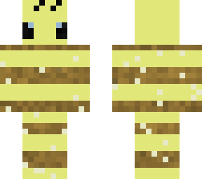 bee skin with pollen on it | Minecraft Skin