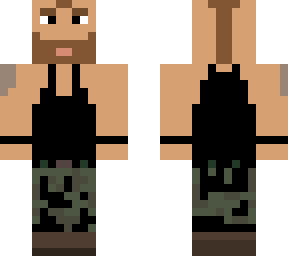 Braun Strowman | Minecraft Skin