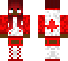canadian girl | Minecraft Skin