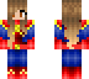 Captain Marvel | Minecraft Skin