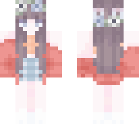 Flower Girl Crown Minecraft Skins