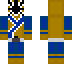 Gold Samurai Ranger (Antonio Garcia) | Minecraft Skin
