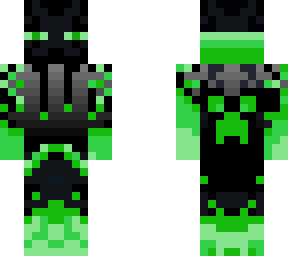Green enderman | Minecraft Skin