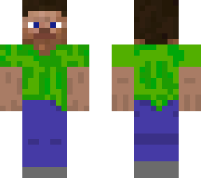 Green Shirt Steve | Minecraft Skins