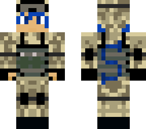 Militaire Minecraft Skins